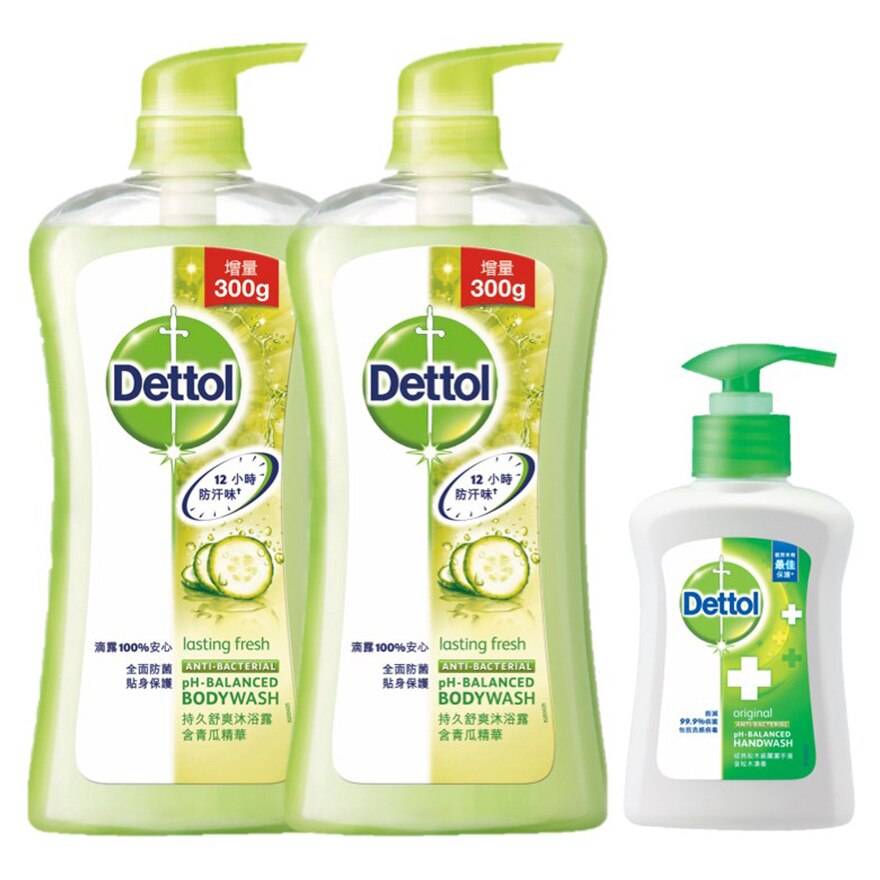 Dettol Dettol Lasting Fresh Antibacterial Ph Balanced Body Wash 950g